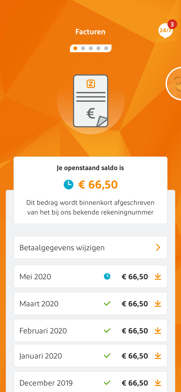My Ziggo app: 24/7 Subscription management in your pocket | Triple